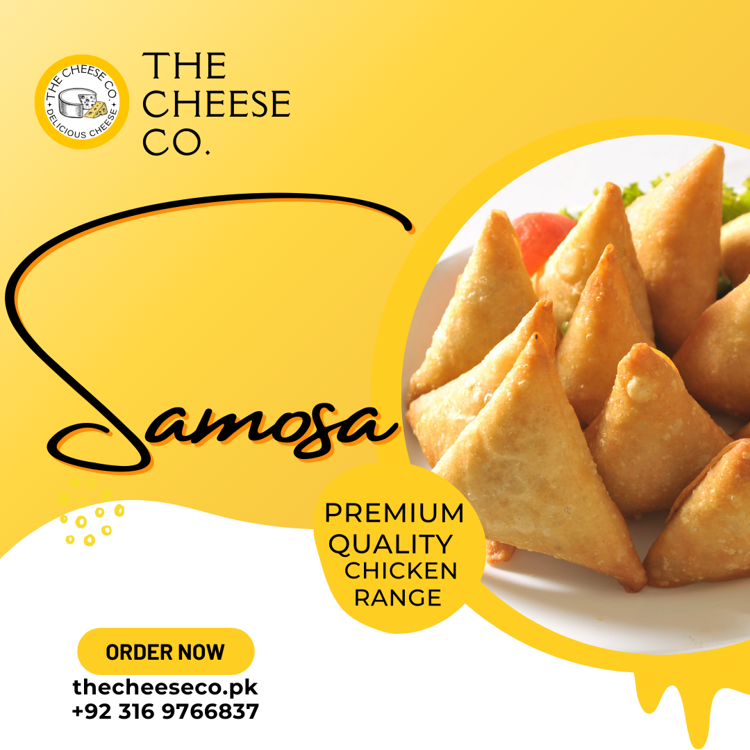 Chicken Samosa (12 pcs) – The Cheese Co.