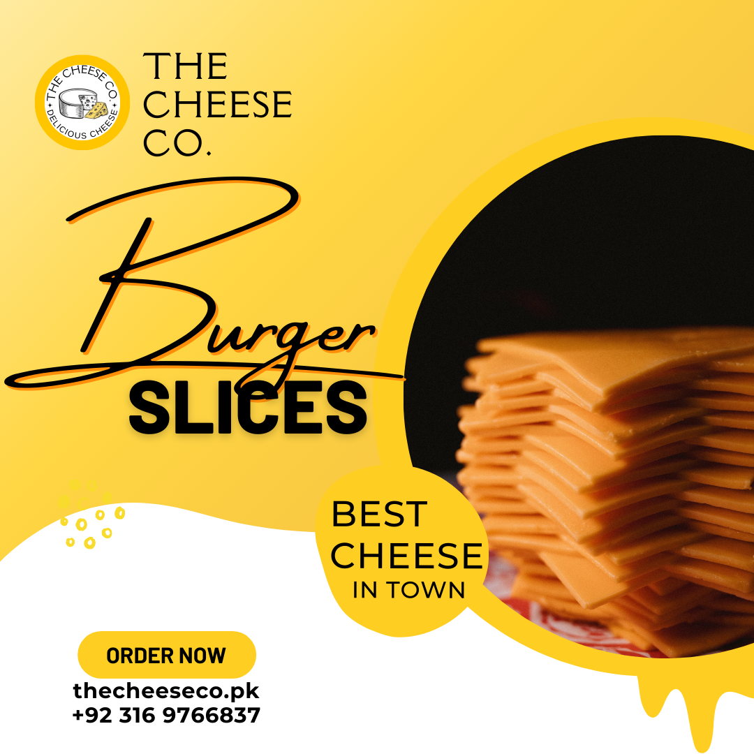 Burger Cheese Slices 1 kg – The Cheese Co.