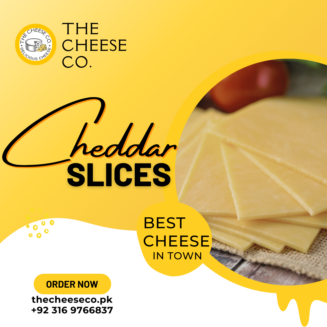 Cheddar Cheese Slices 1 kg – The Cheese Co.